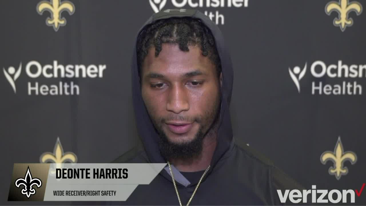 Saints Week 1 Interviews: Deonte Harris talks wide receiver growth this ...