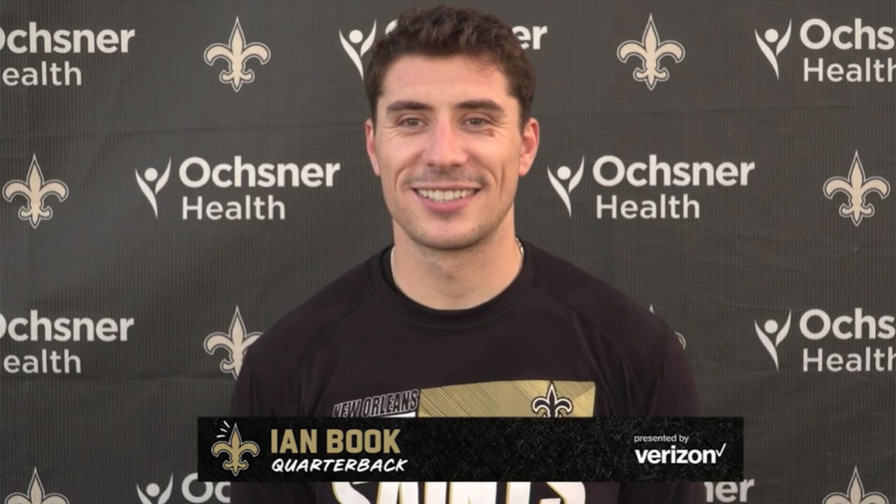 Ian Book on his first NFL start, MNF mentality | Saints Practice 12/24/21