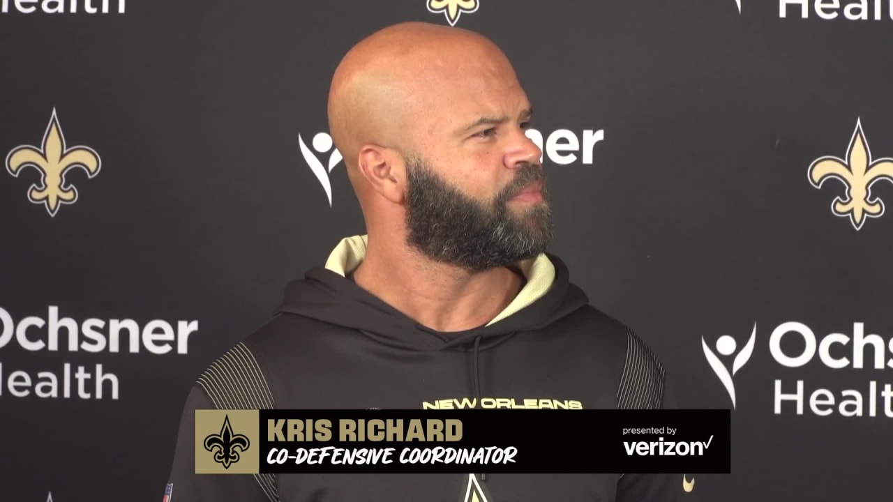Saints defensive coordinator Kris Richard on defensive back Marshon ...