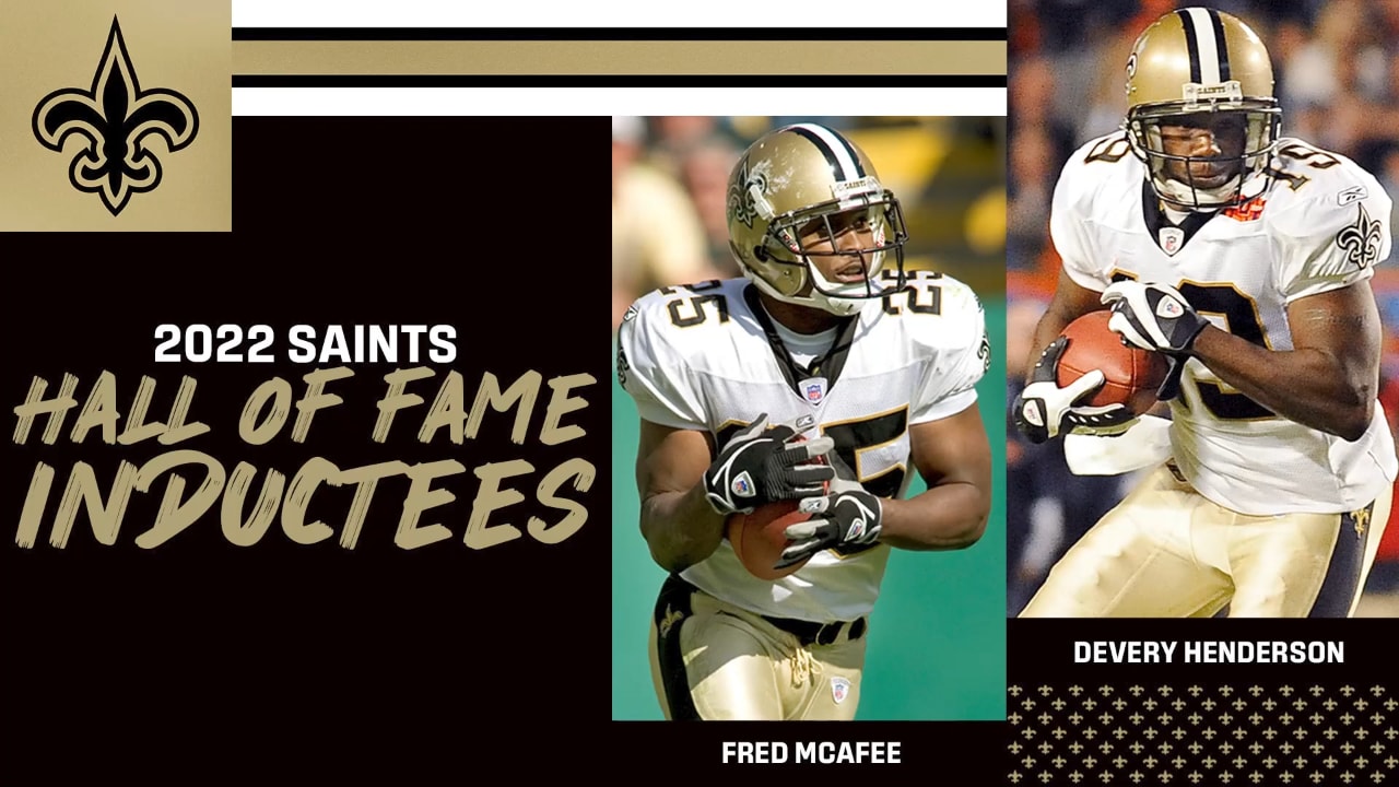 HYPE: Devery Henderson, Fred McAfee set to enter Saints Hall of Fame