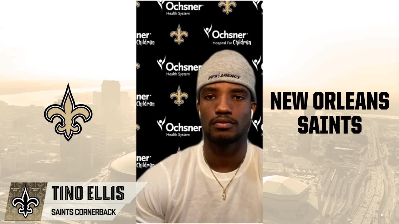 Tino Ellis Saints 2020 undrafted free agent interview