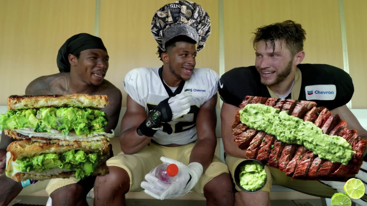 Watch Saints players give their Ice Cold Takes at Training Camp