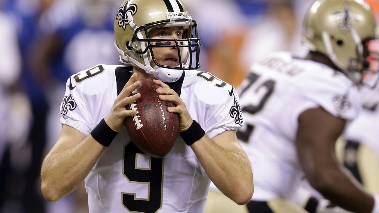 Drew Brees' first TD pass of the preseason
