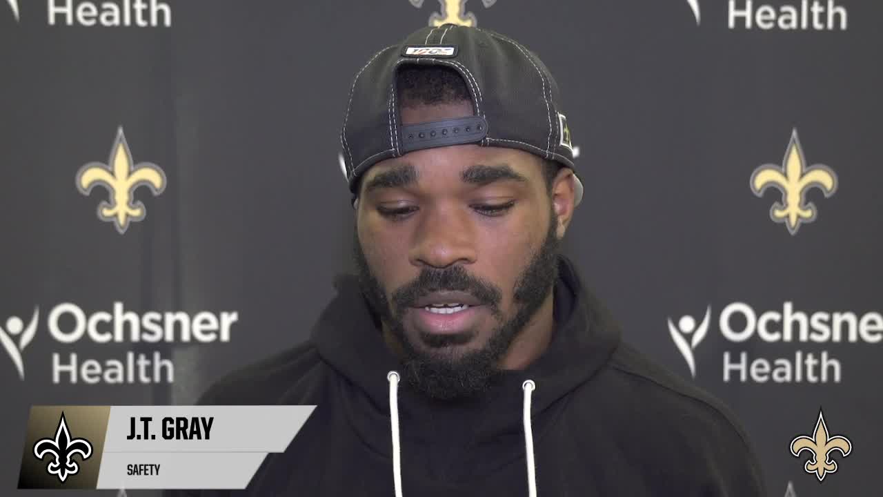 Saints Week 1 Interviews: J.T. Gray on the special teams unit's ...