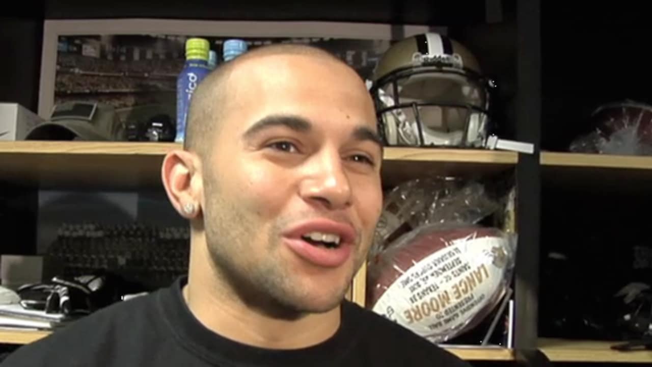 WR Lance Moore's Locker Room Interview 12/5/11