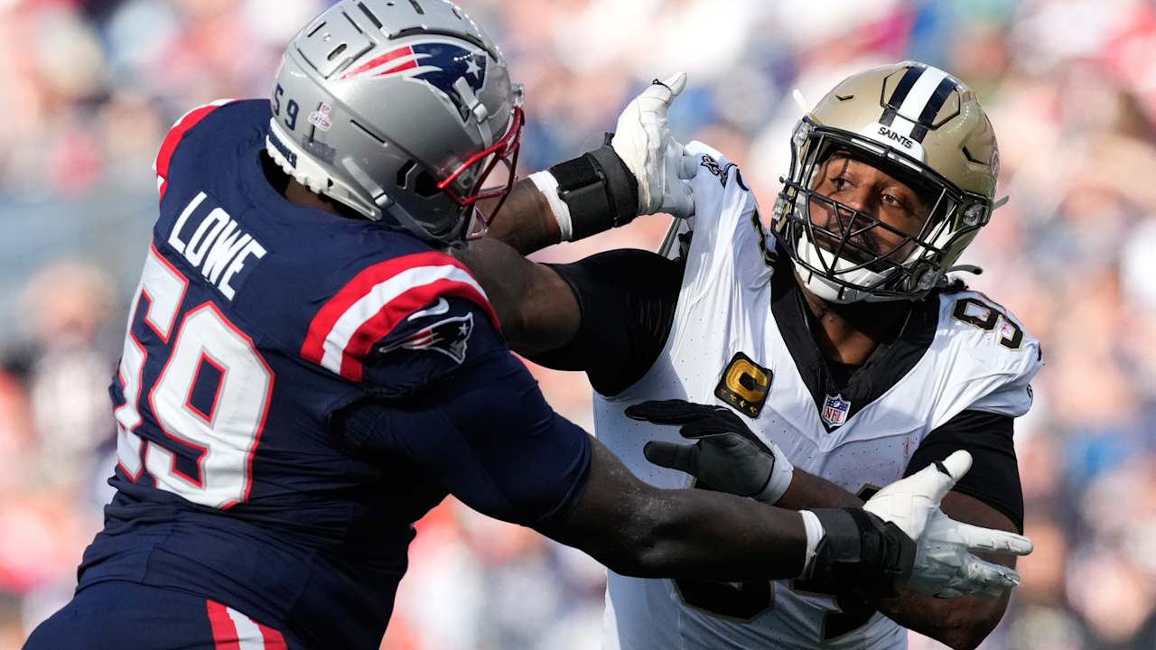 New Orleans Saints vs New England Patriots on October 12 | 2025 NFL ...