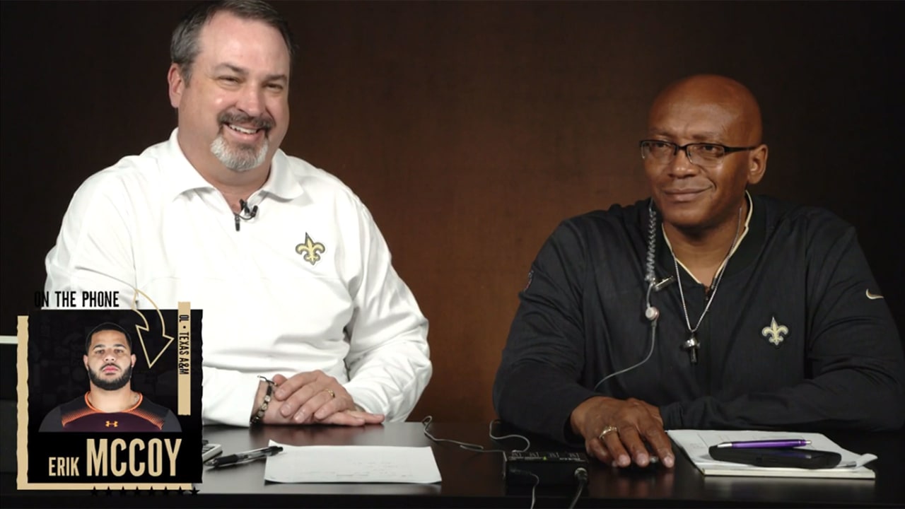 One-on-One with Saints 2019 second round draft pick, Erik McCoy