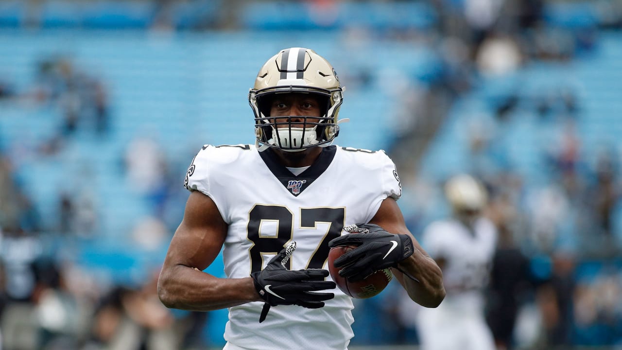 Can't-Miss Play: Jared Cook crazy one-handed TD grab | Saints-Panthers ...