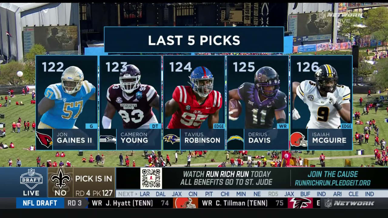 Saints select QB Jake Haener 127th Overall | 2023 NFL Draft