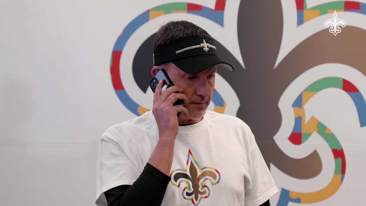 A.T. Perry gets the call from Dennis Allen before being drafted | 2023 ...