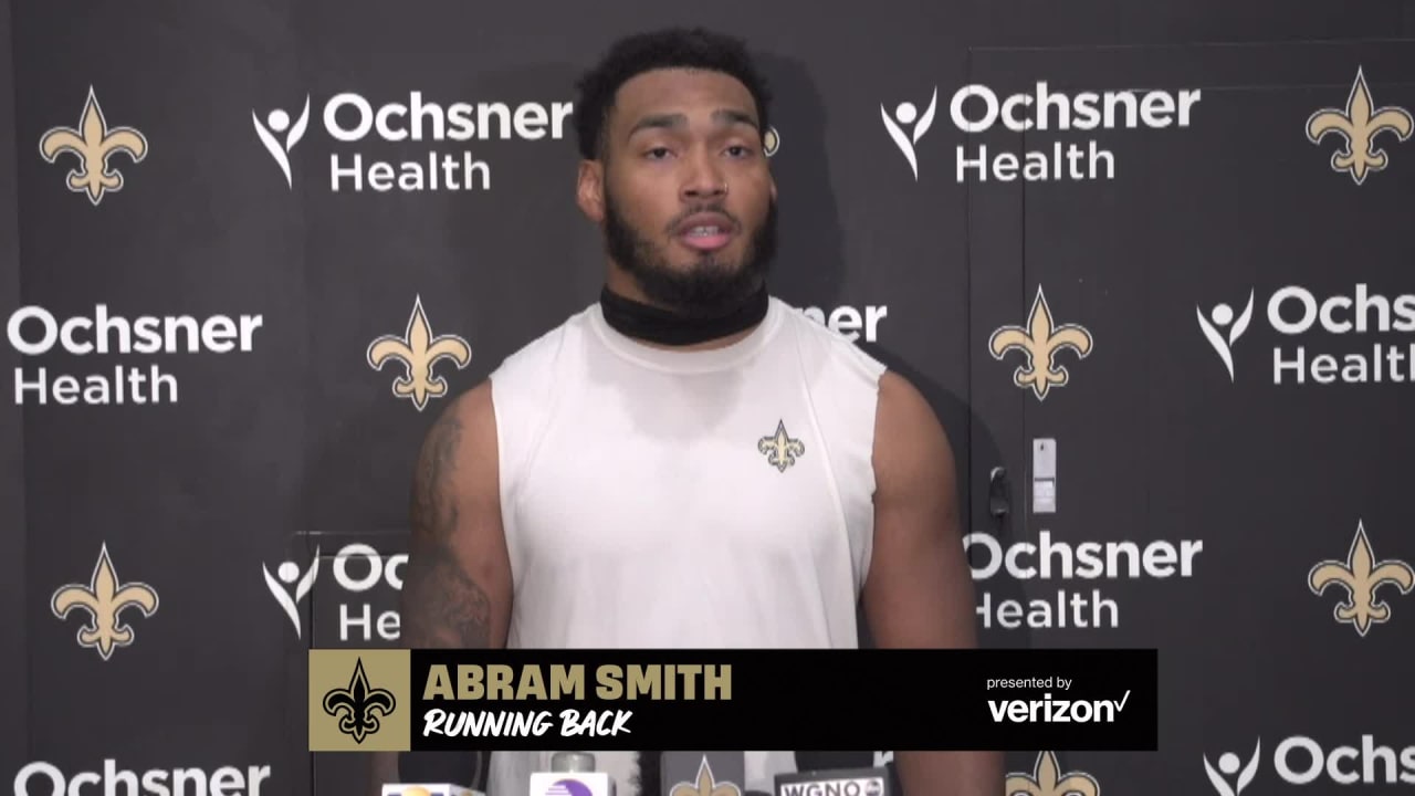 Saints Training Camp 2022 - Abram Smith Media Availability 8/6/22
