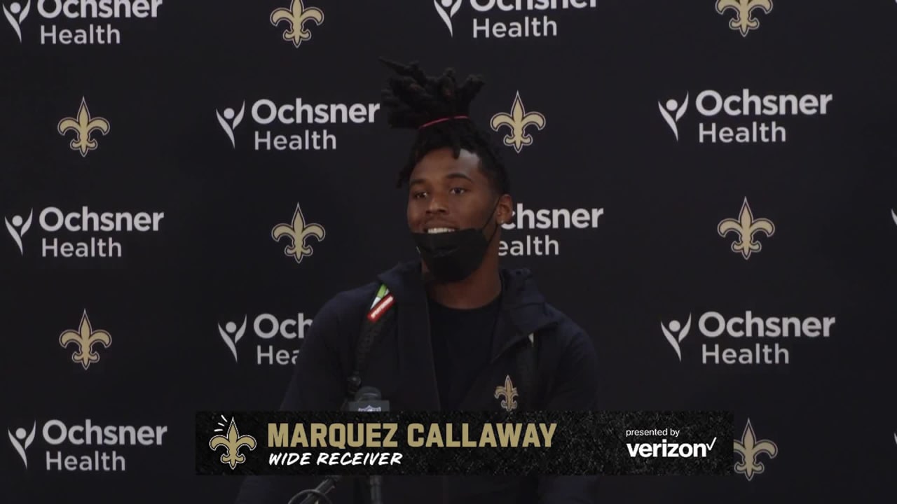 Marquez Callaway on two touchdowns in win | Saints-Washington Postgame