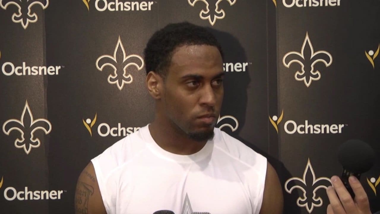 Steve Breaston: "happy to be in New Orleans"