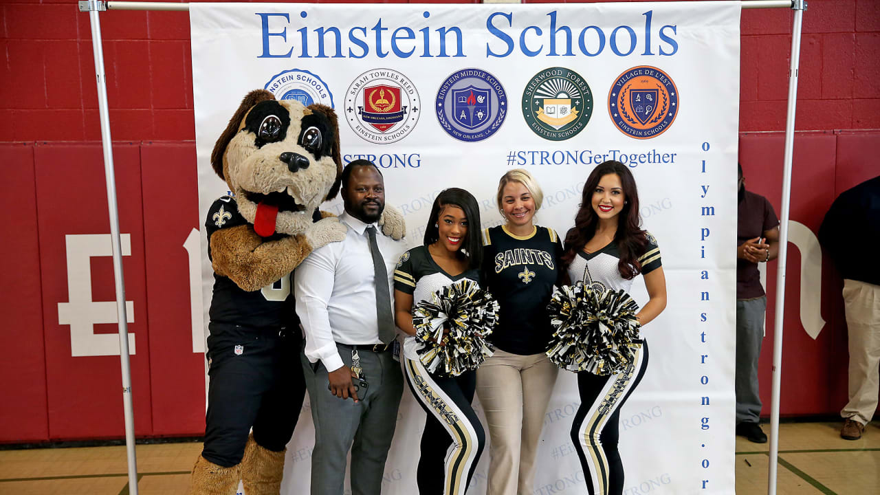 Saints, UnitedHealthcare unveil Get Fit Zone at Einstein Charter School