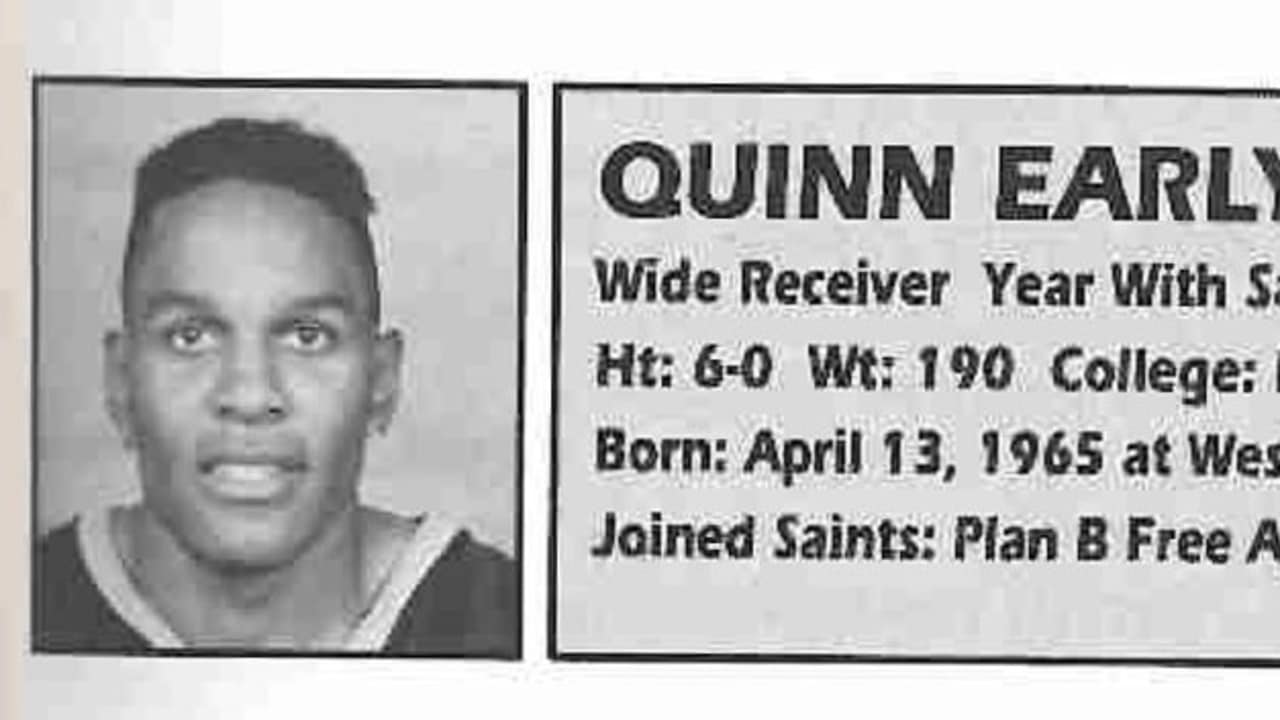 Quinn Early to appear at Saints Hall of Fame Museum Sunday