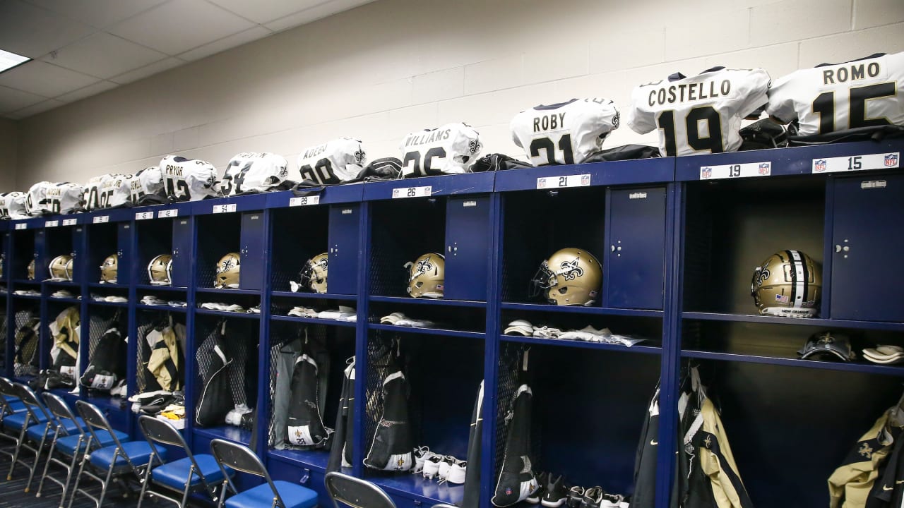 Photos: Pregame Locker Room | Saints at Texans Preseason Week 1 2022