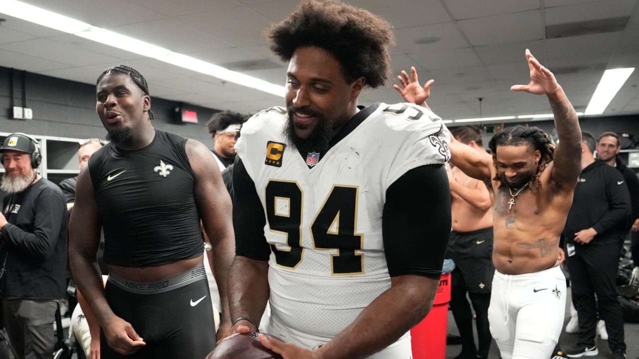 Photos: Postgame Locker Room | Saints vs Eagles Week 17 2022
