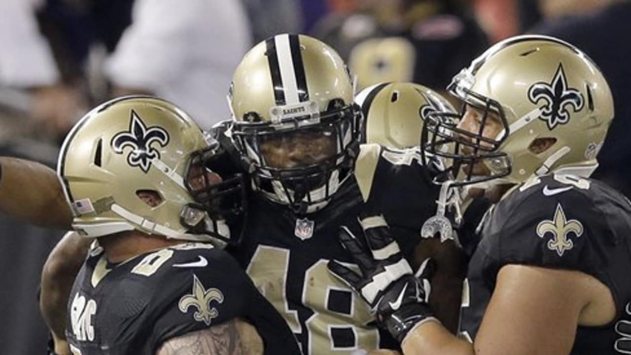 Marcus Murphy on scoring his first NFL TD