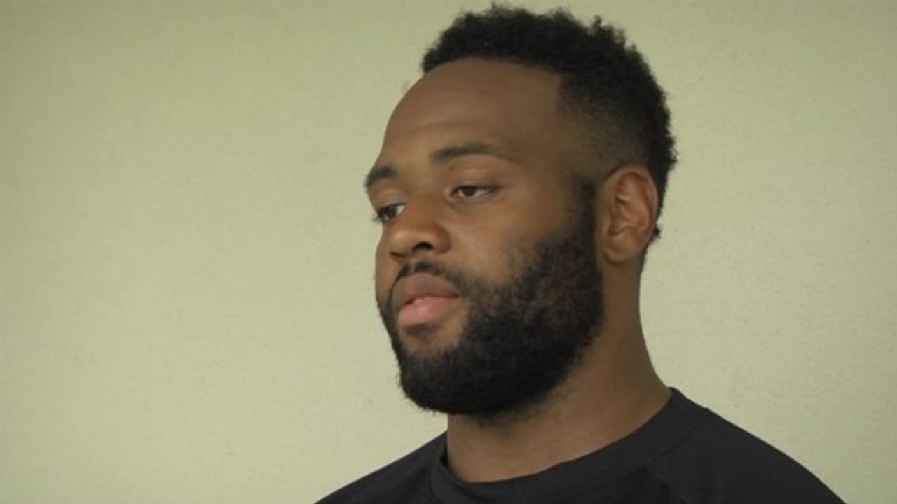 Akiem Hicks Talks About Goal Line Drills
