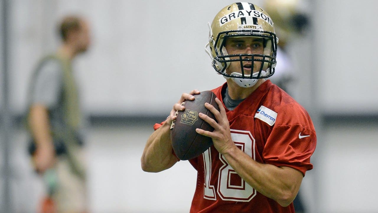 Garrett Grayson on playing with the Saints