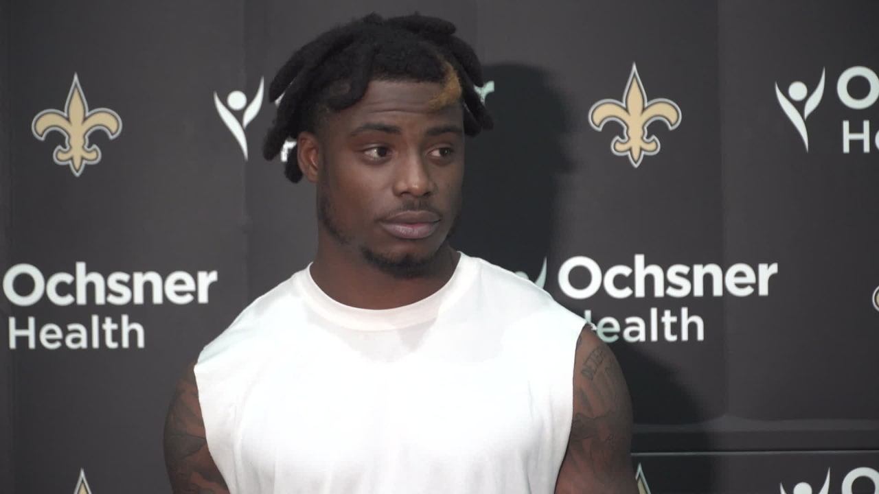 CJ Gardner-Johnson Safety New Orleans Saints Training Camp Interview 8 ...