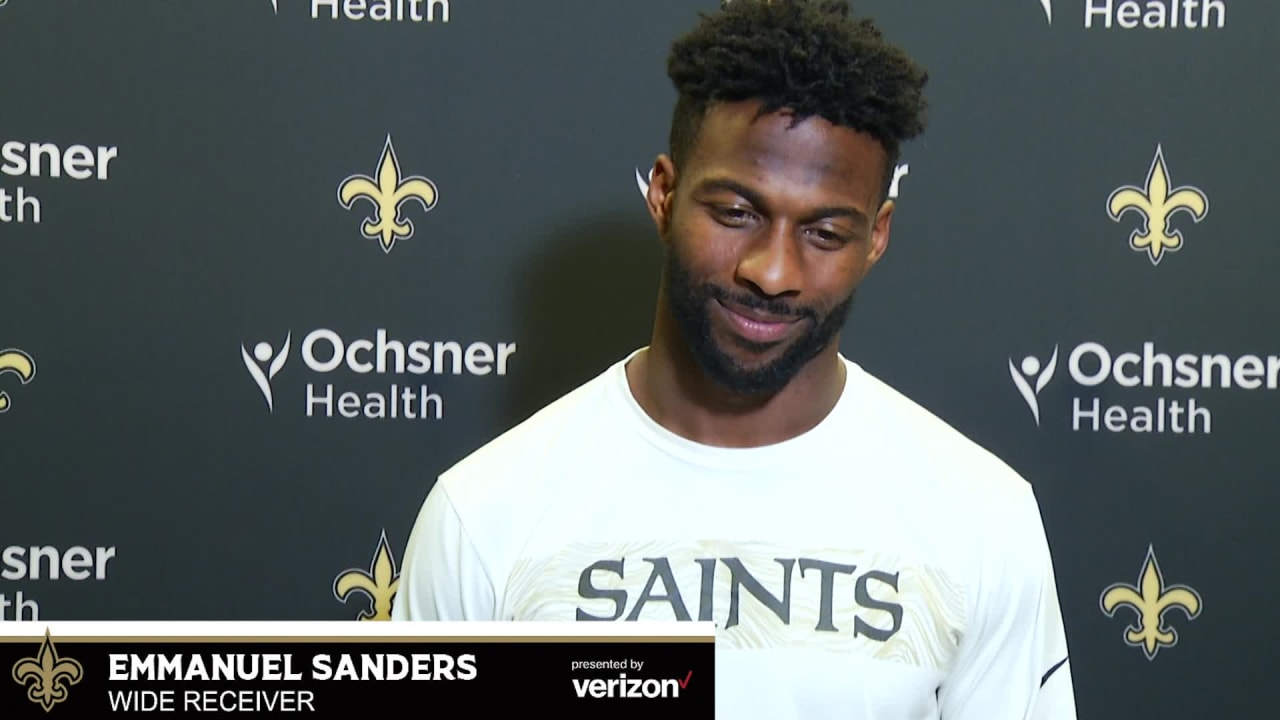 Saints 2020 Wild Card Interviews: Emmanuel Sanders on the Saints ...