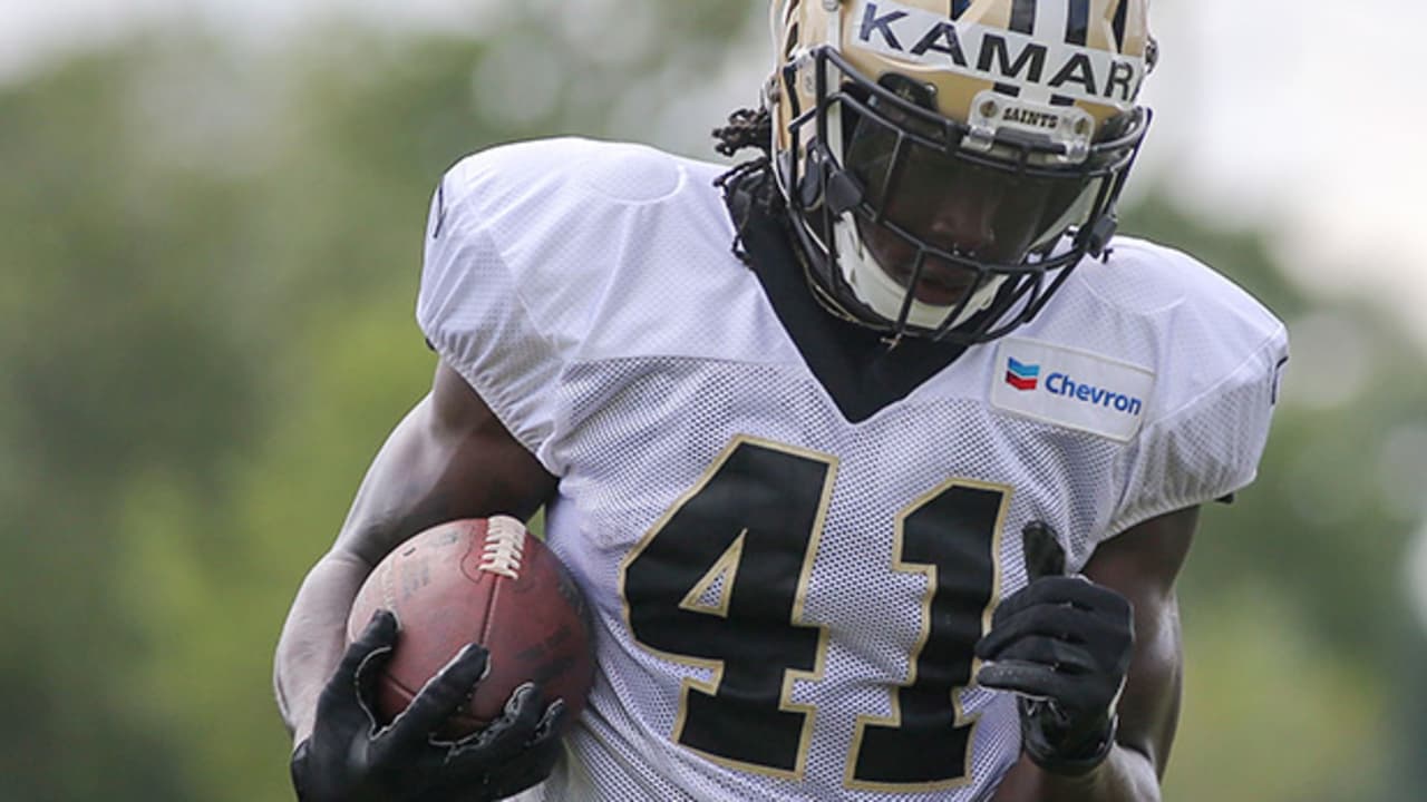 New Orleans Saints running back Alvin Kamara picks up Rookie of the ...