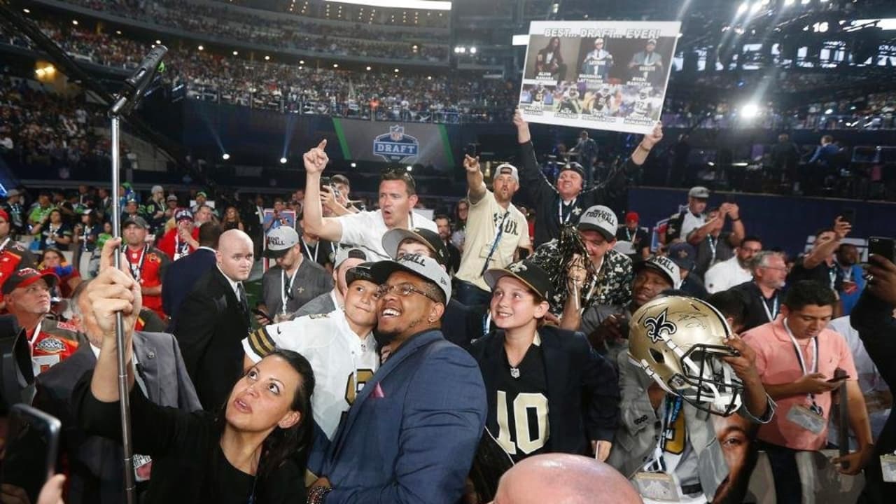 Best photos of Saints fans at the NFL Draft