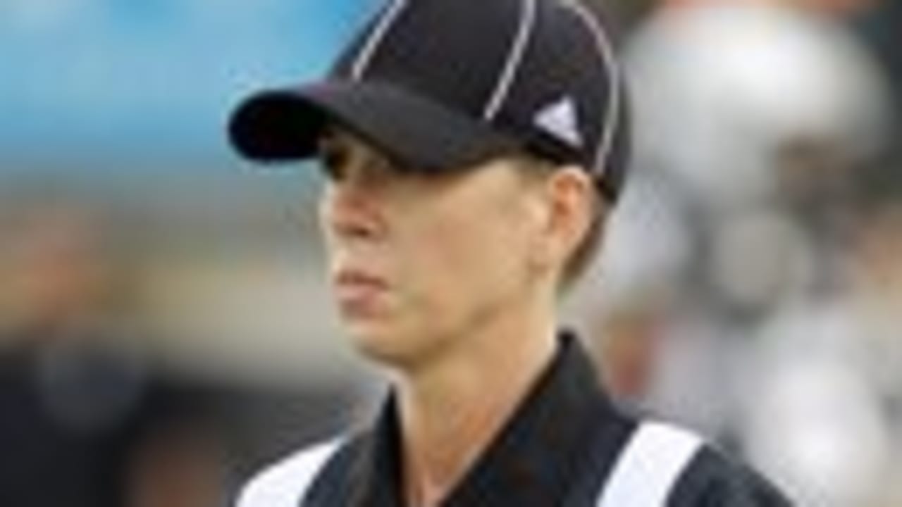 NFL game official finalist Sarah Thomas is working Thursday's New ...
