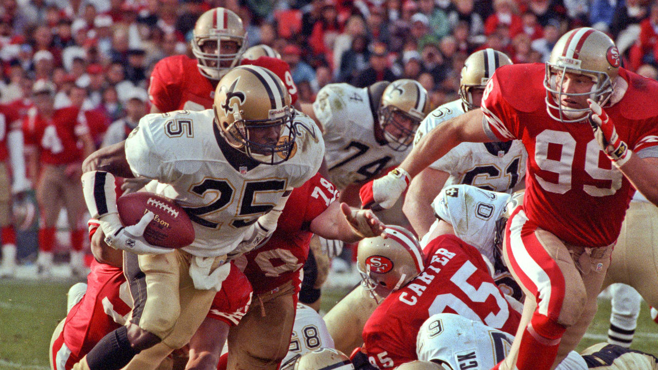 Photos: Fred McAfee with the New Orleans Saints
