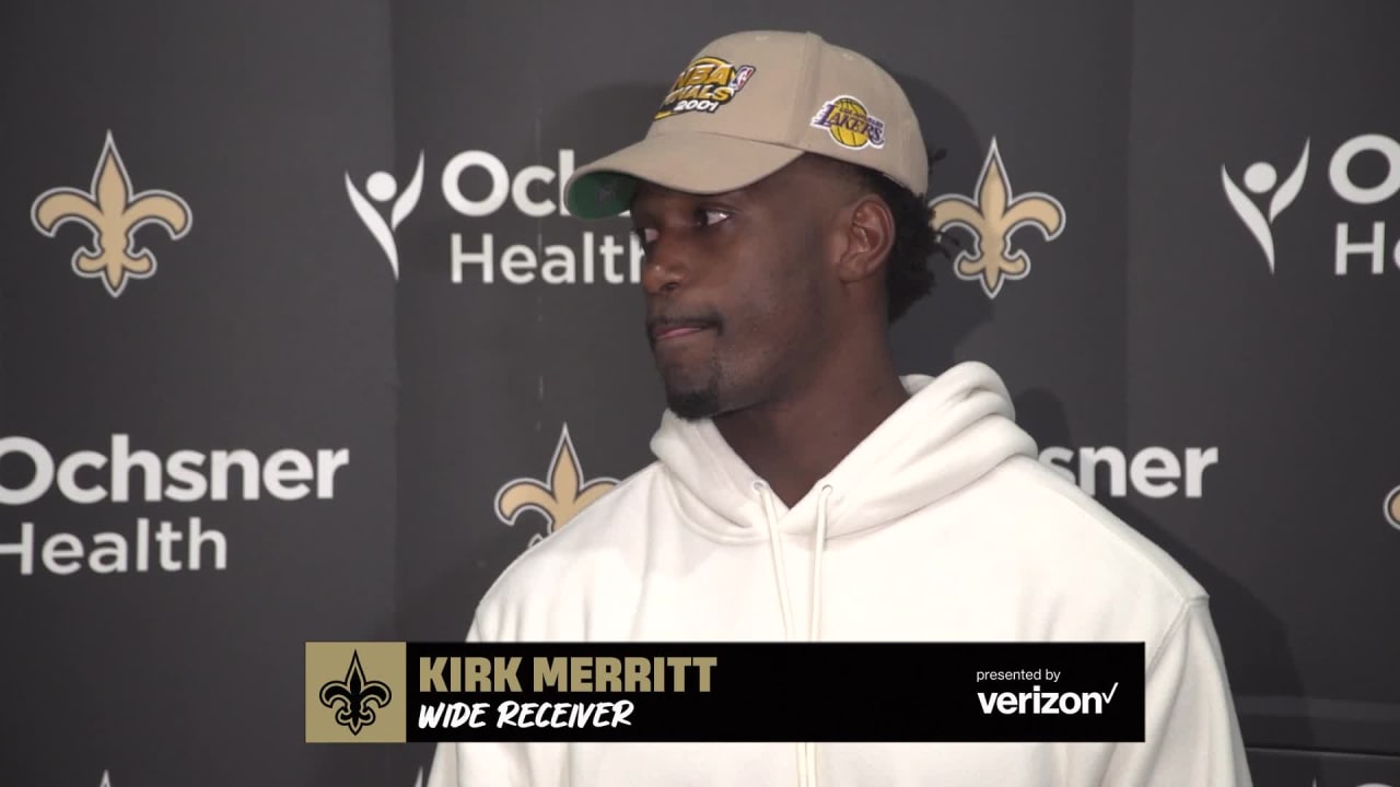 Saints Training Camp 2022 - Kirk Merritt Media Availability 8/10/22