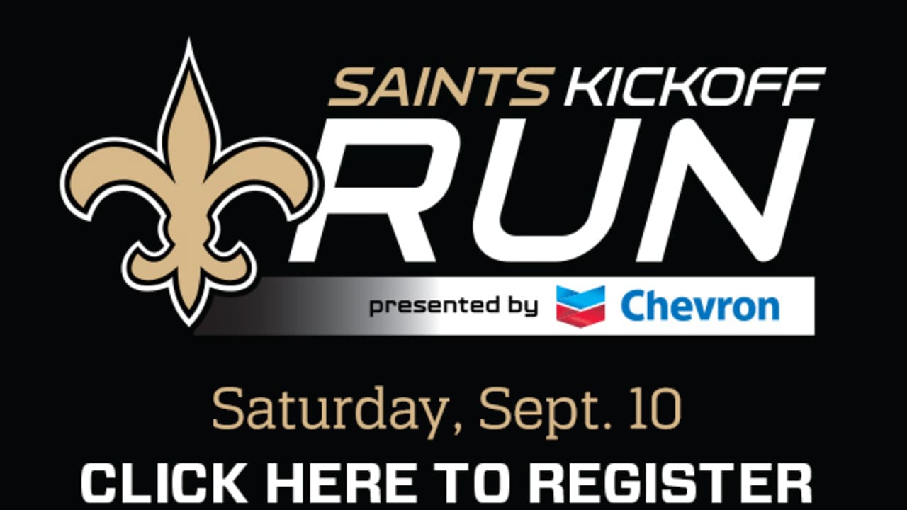 Fifth Annual Saints Kickoff Run presented by Chevron Open for Registration