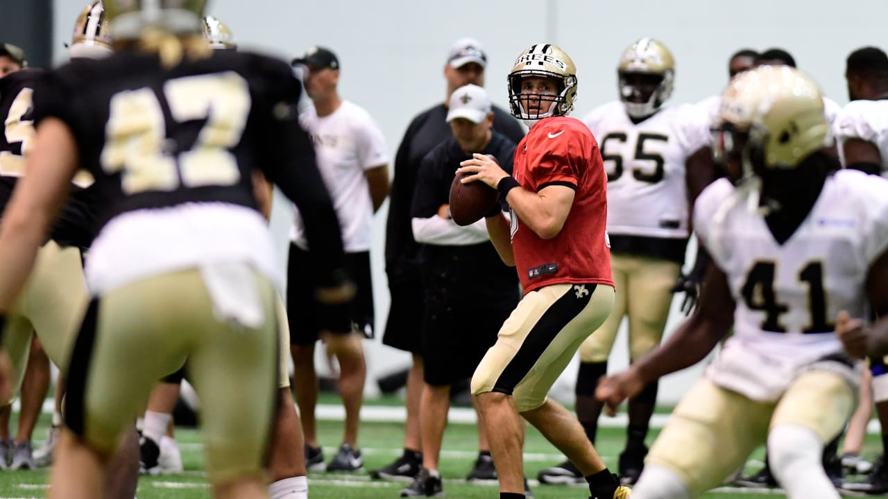 Quotes from Drew Brees' training camp media availability - August 4