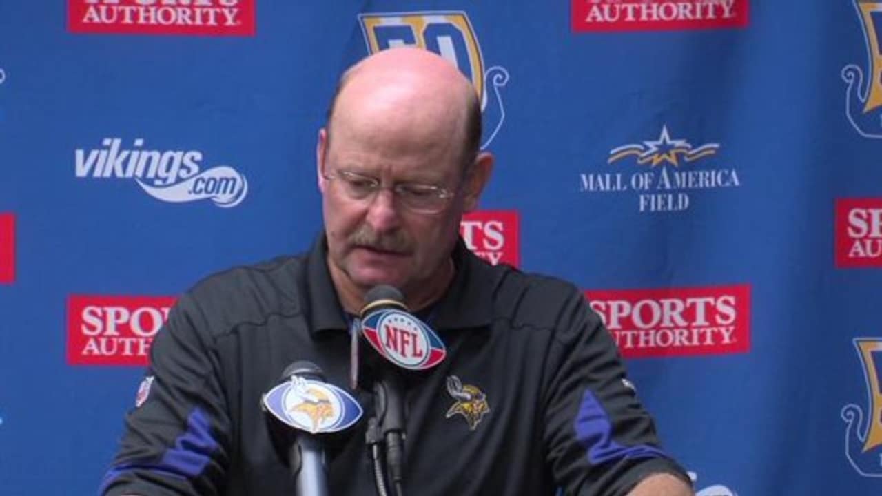 Vikings postgame press conference