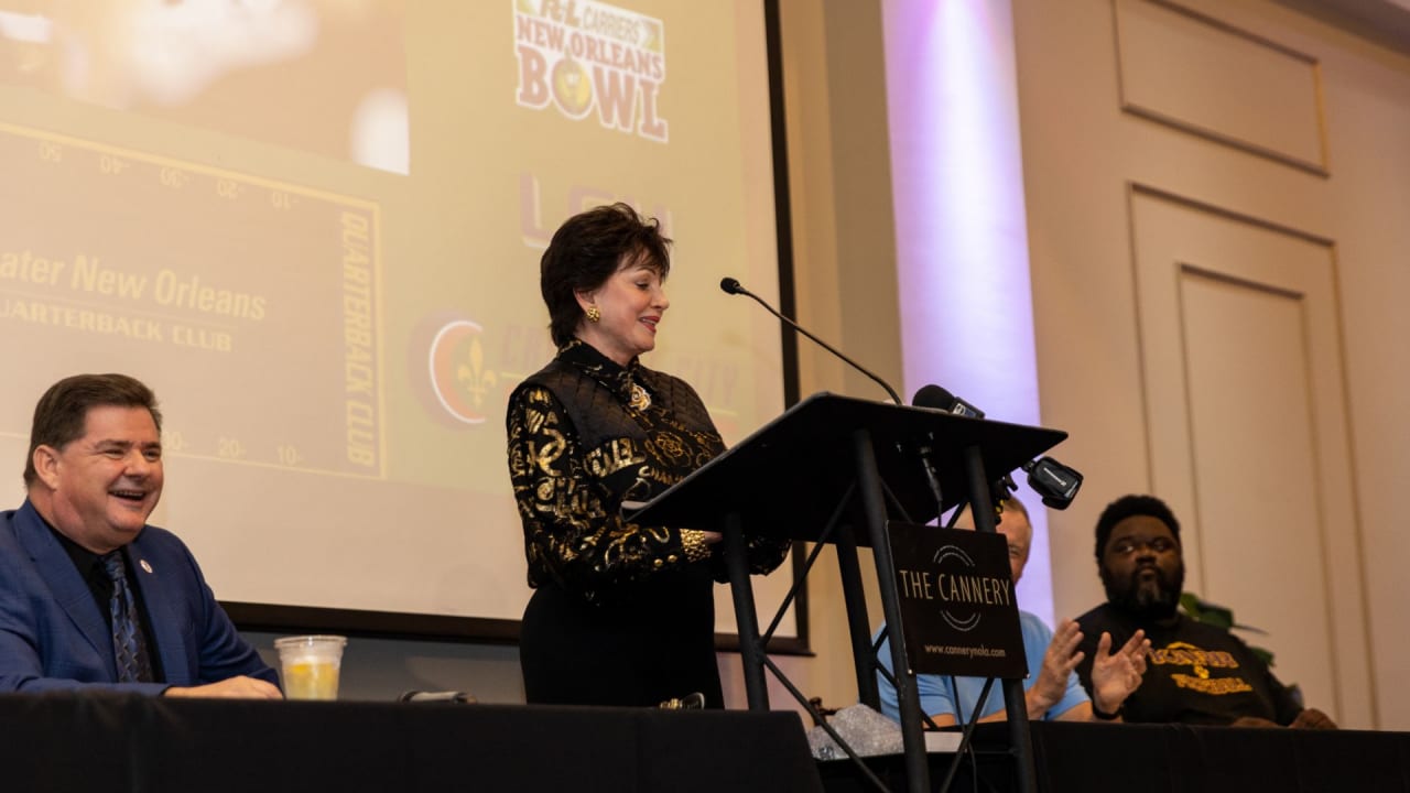 Photos: Saints Owner Gayle Benson addresses Greater New Orleans ...