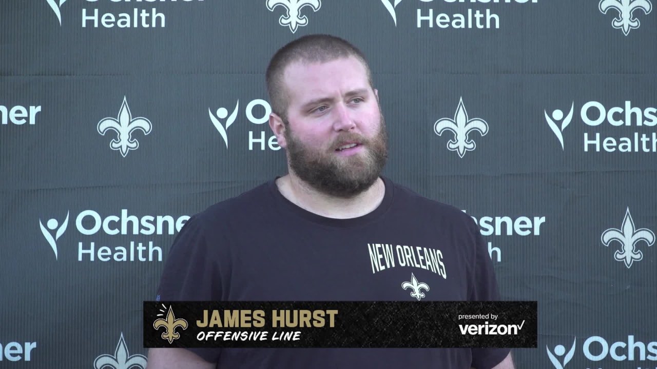 James Hurst on blocking for a mobile QB and playing with Taysom Hill ...