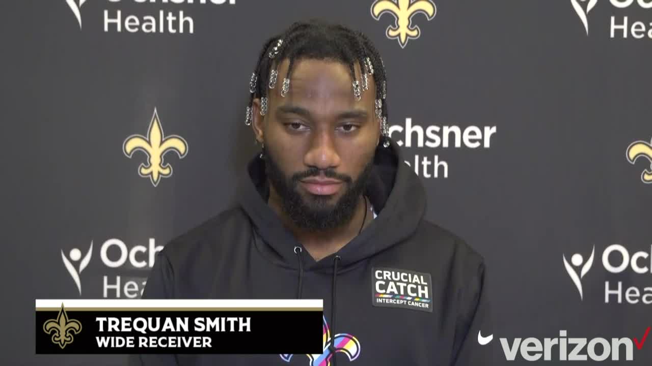 Saints Week 8 Interviews: Tre'Quan Smith on Saints wide receivers, Week ... Saints Week 8 Interviews: Tre'Quan Smith on Saints wide receivers, Week ...
