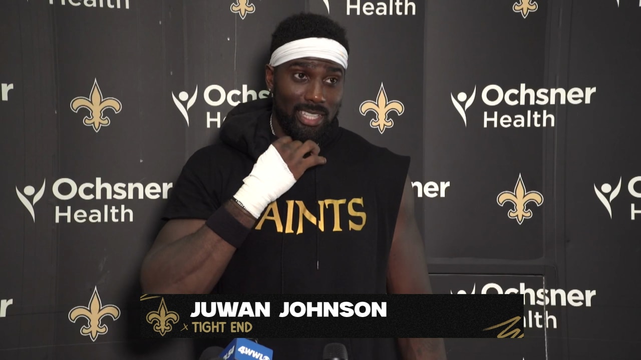 Juwan Johnson talks Jimmy Graham, Michael Thomas on Day 3 of Saints ...