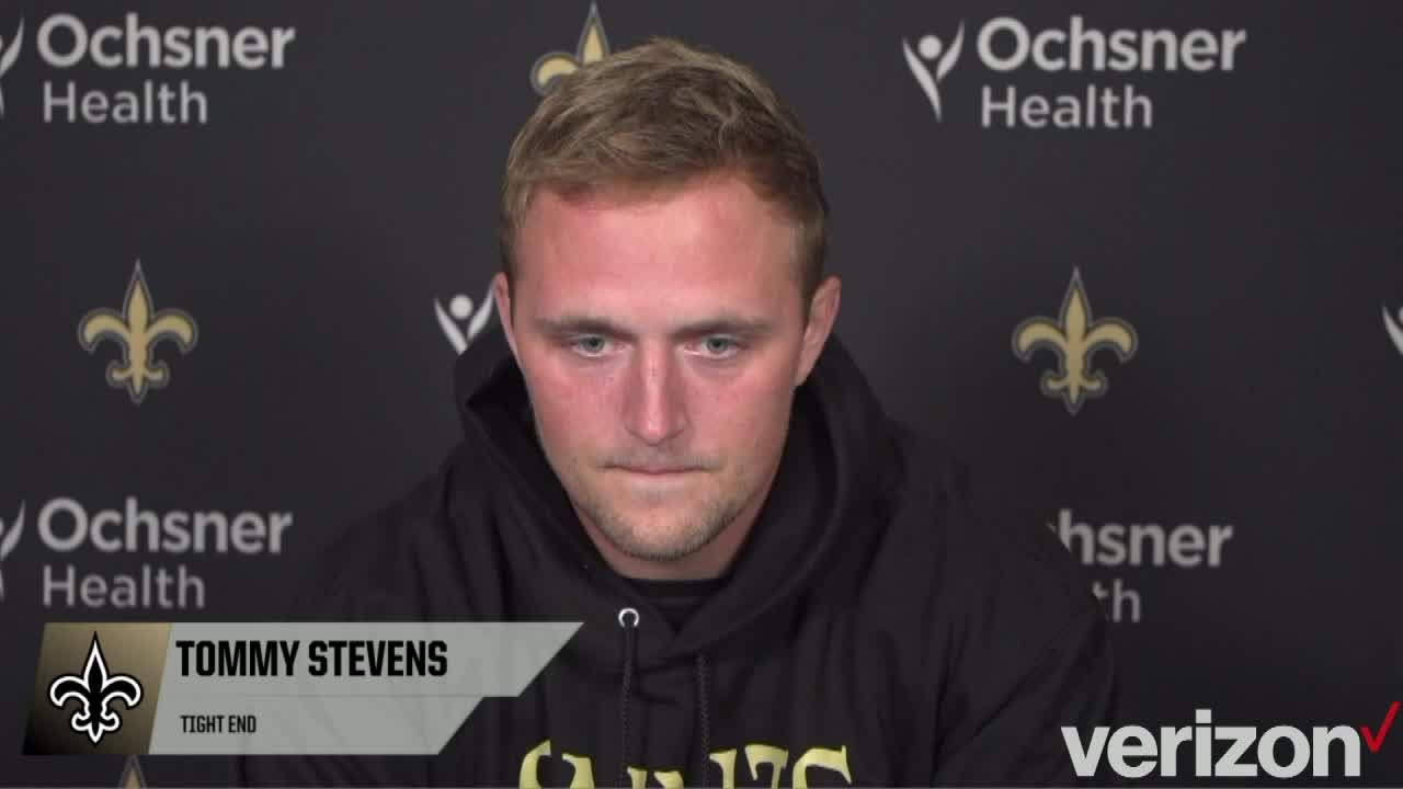 Tommy Stevens talks position change at Saints Training Camp 2020