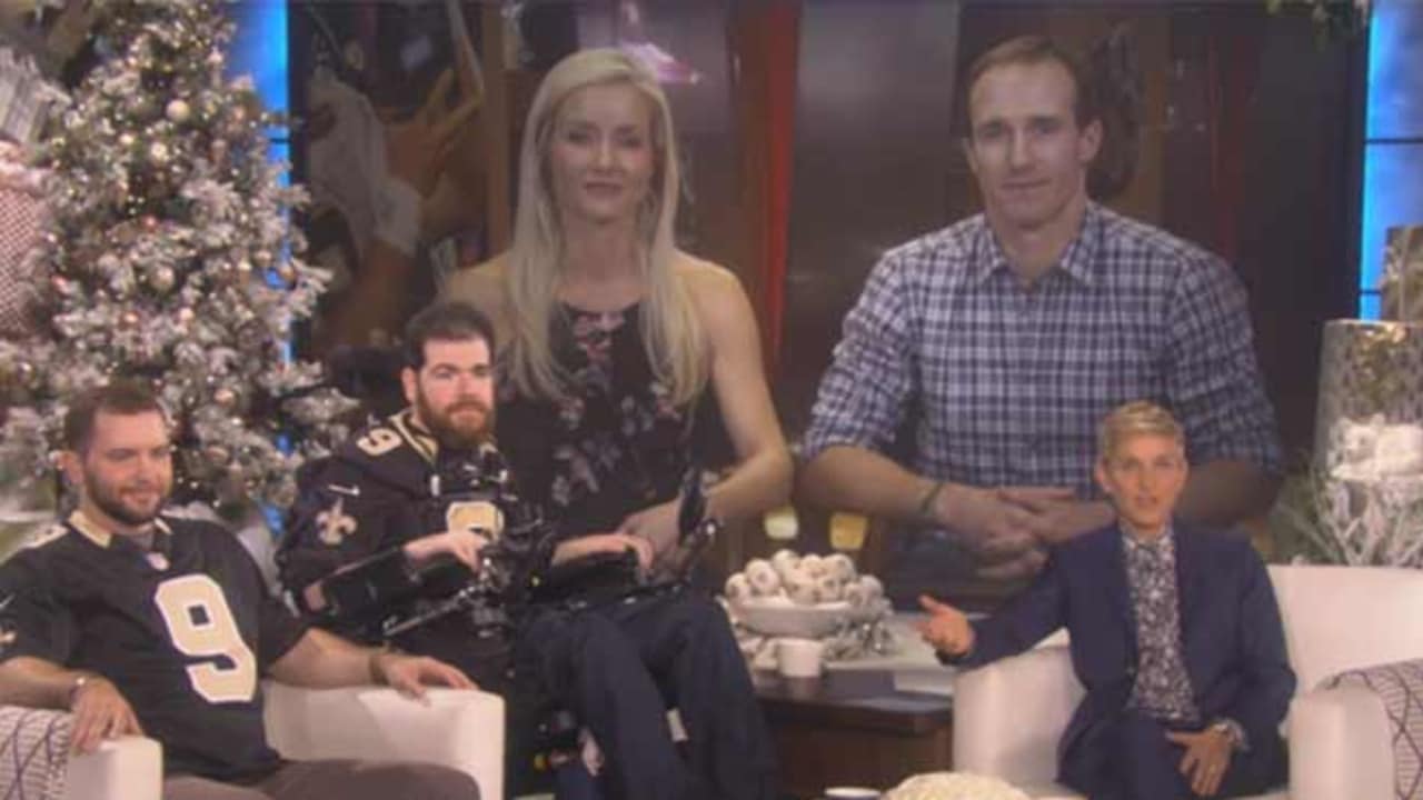 Brian McKenna, paralyzed New Orleans Saints fan befriended by Drew ...