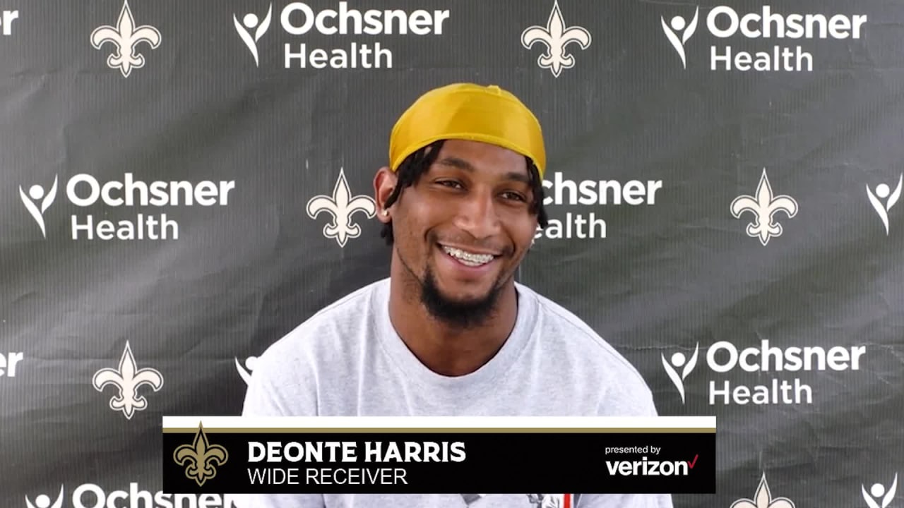 New Orleans Saints Minicamp 2021: Deonte Harris, Wide Receiver Media ...