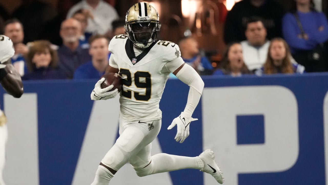 Can't Miss Play: Paulson Adebo escapes endzone on INT return for 27 yards