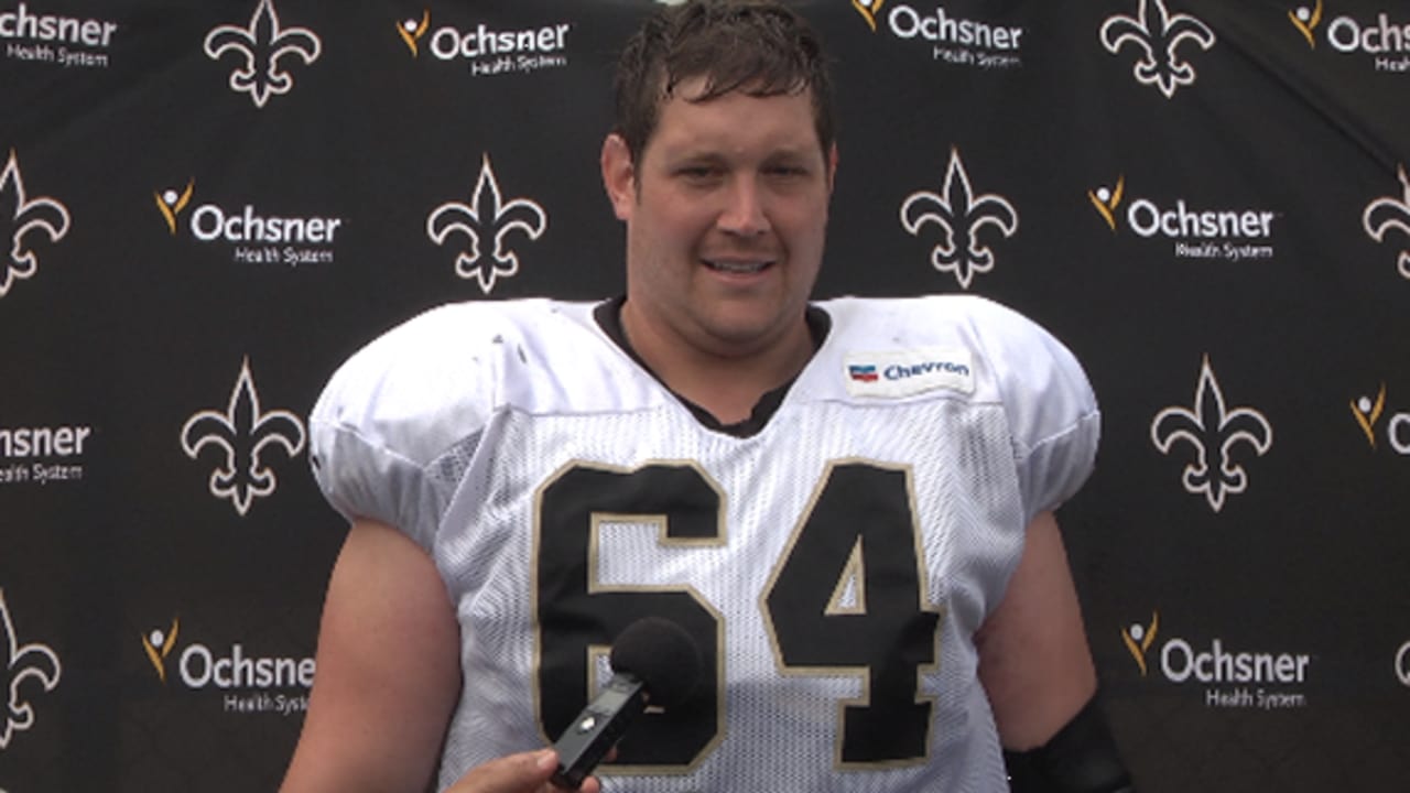 Zach Strief: "It's a competitive, helpful culture"