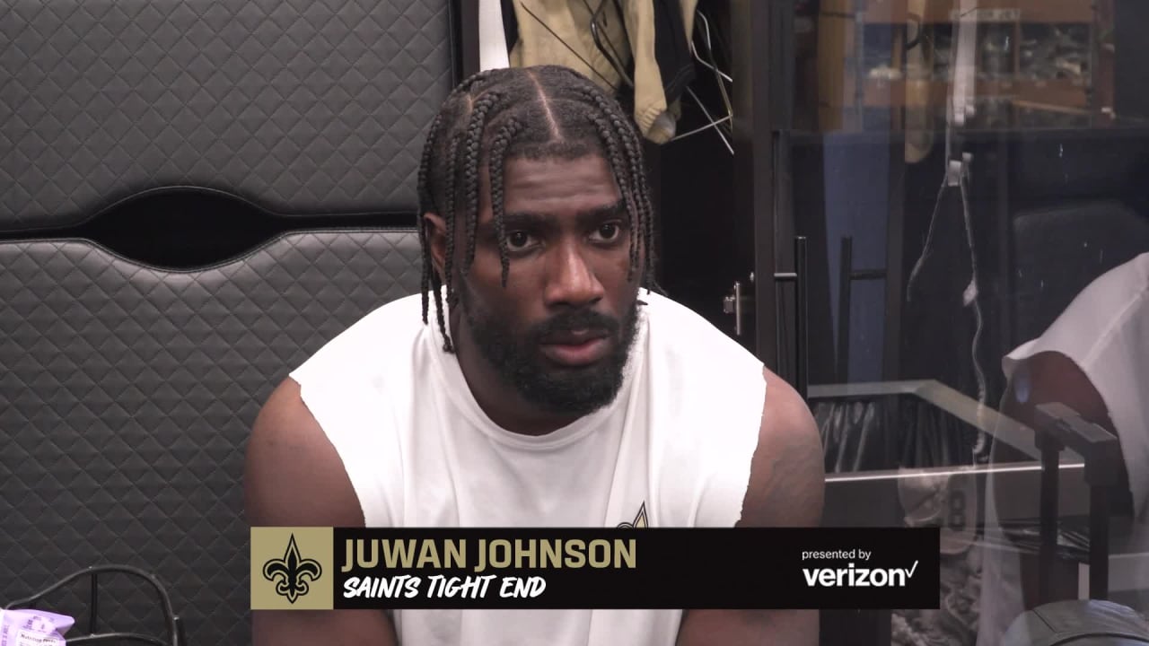 New Orleans Saints tight end Juwan Johnson on Pittsburgh Steelers ...