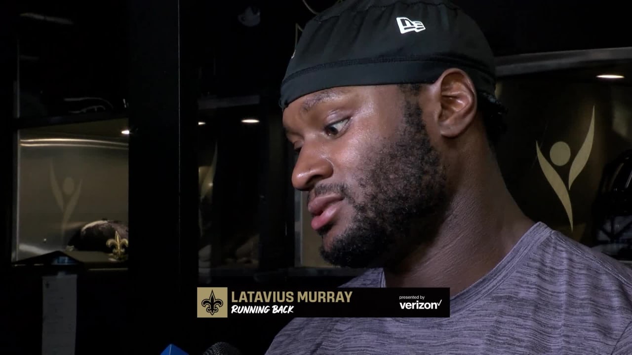 New Orleans Saints RB Latavius Murray talks about his return to the ...