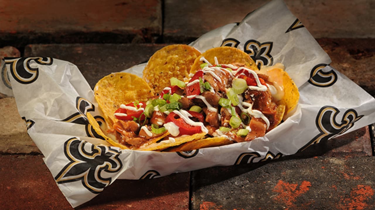 2016 New Orleans Saints concessions menu