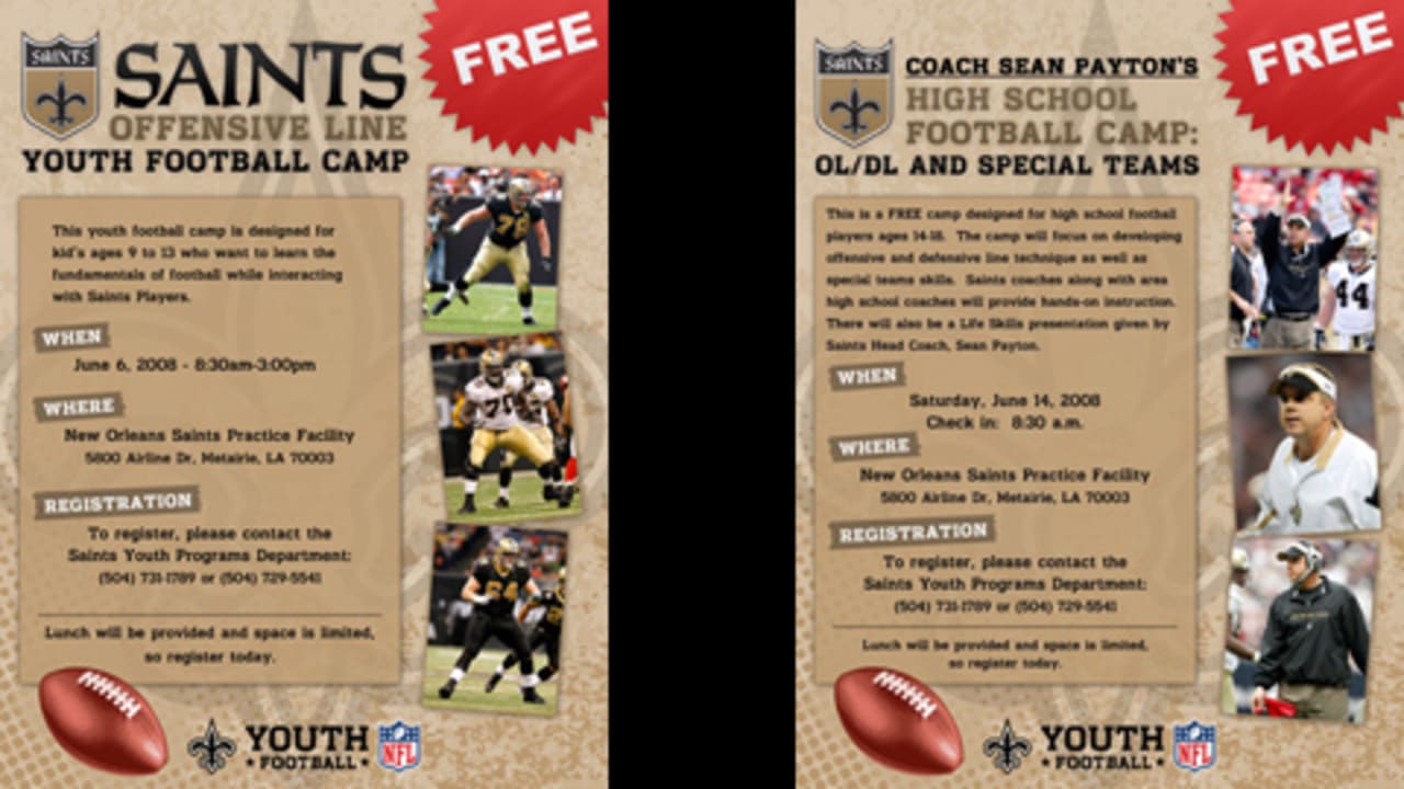 Sign Up For Youth Football Camps