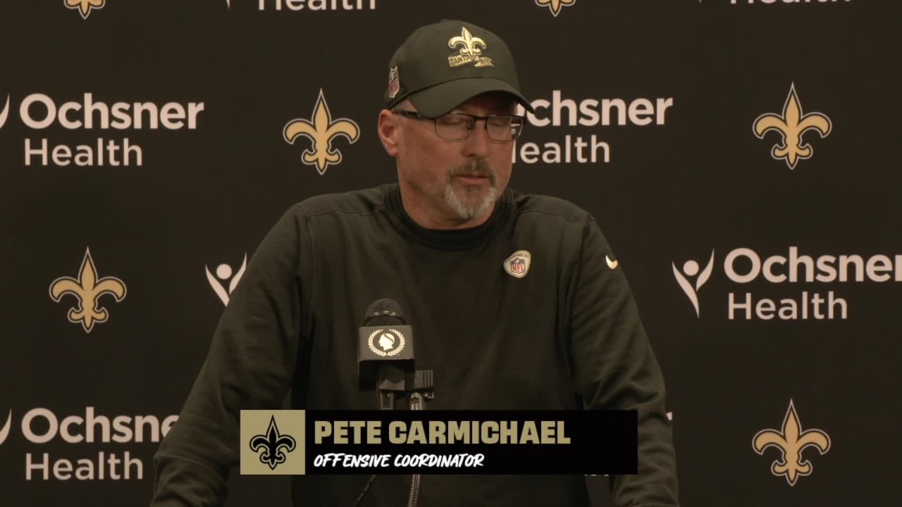 Saints OC Pete Carmichael talks Alvin Kamara, Chris Olave 10/6/2022