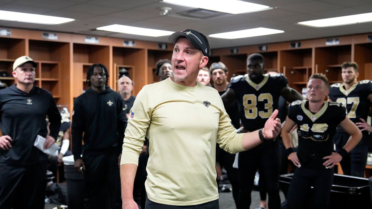 Photos: Postgame Locker Room | Saints vs Titans Week 1 2023