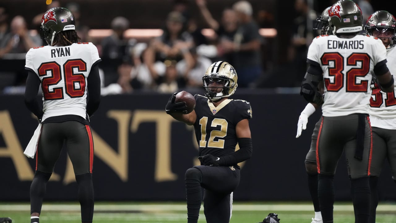 New Orleans Saints quarterback Derek Carr, receiver Chris Olave questionable for Sunday's game ...
